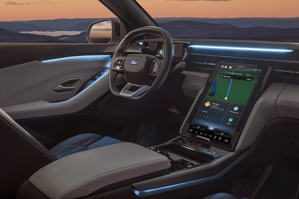 Interior del nuevo Ford Explorer eléctrico | Ford ES